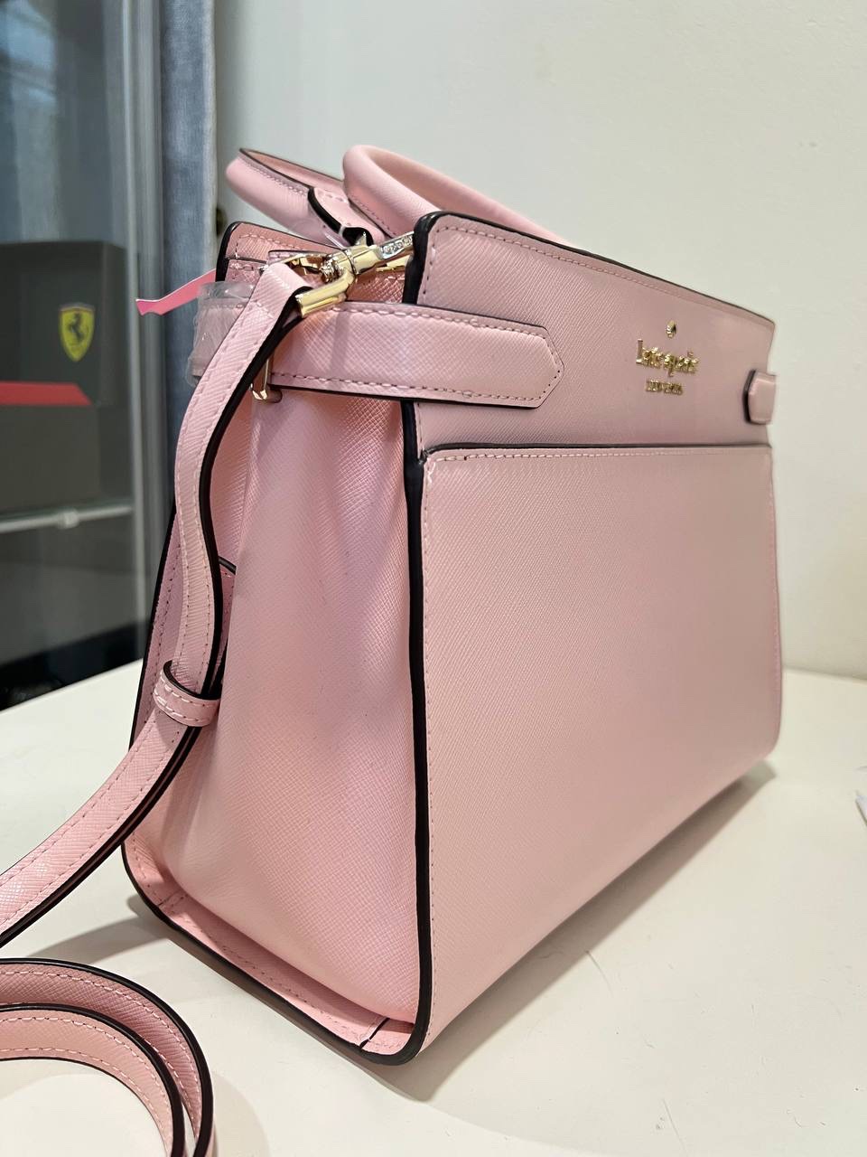 Kate Spade Staci Medium Satchel in Chalk Pink – Exclusively USA