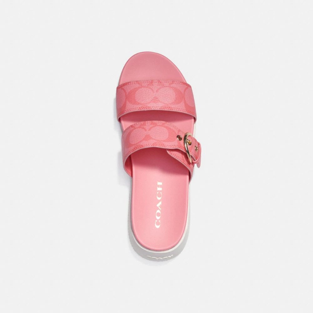 Coach Gwen Sandal in Signature Pink Lemonade – Exclusively USA