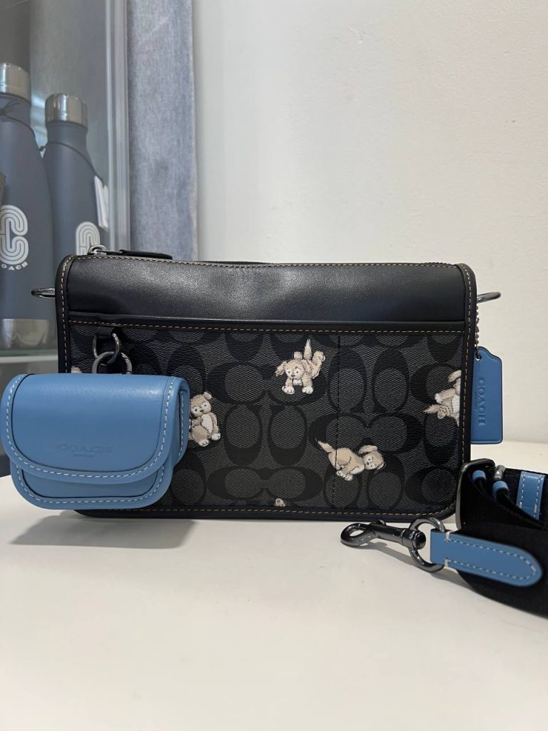 Coach Heritage Convertible Crossbody in Signature Black with Creatures ...