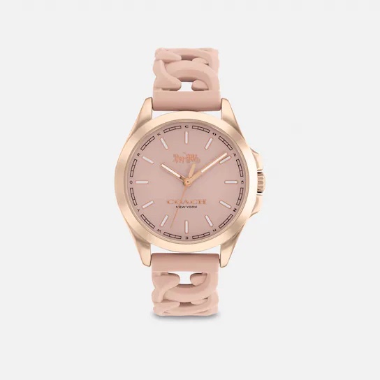 Coach Libby Watch in Blush, 34 Mm – Exclusively USA