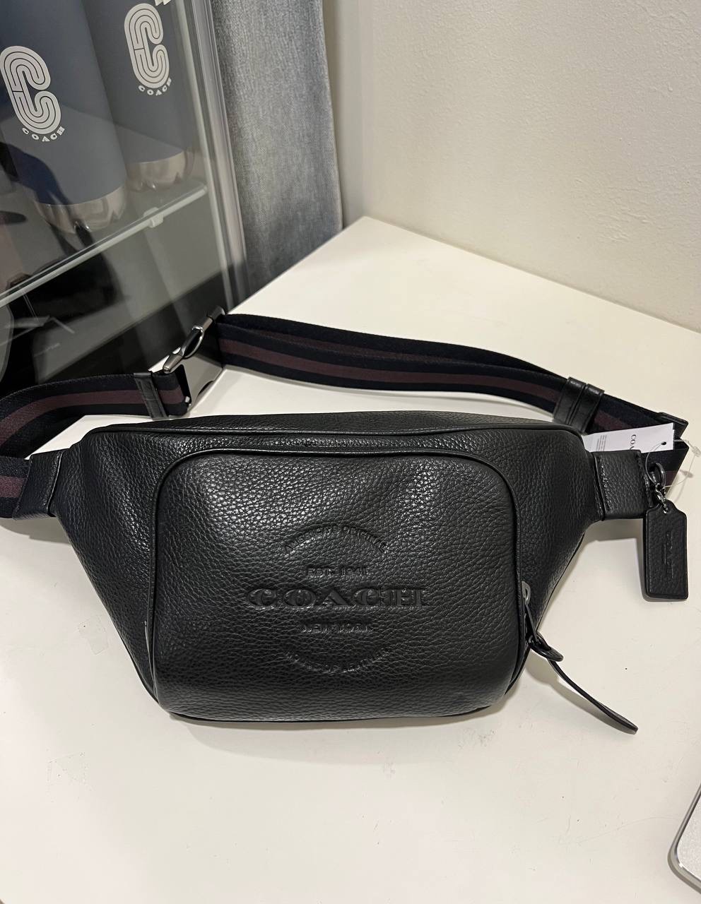 Coach Thompson Beltbag in Black – Exclusively USA