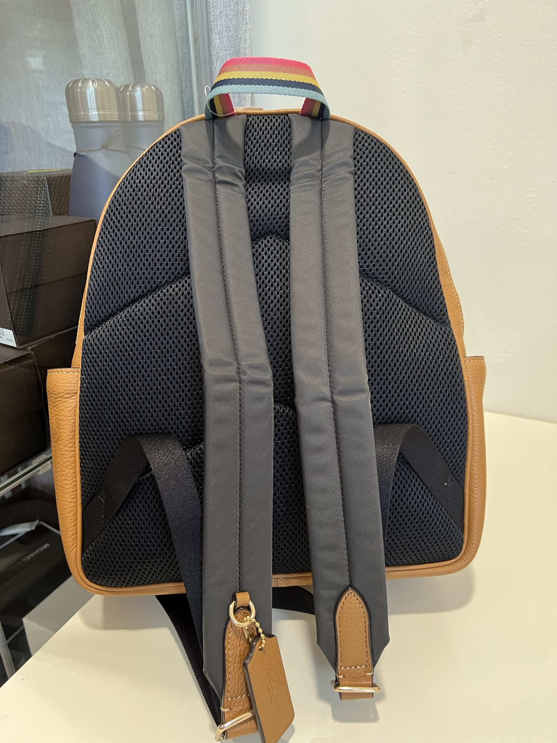 Coach Court Medium Backpack in Gold/Penny – Exclusively USA