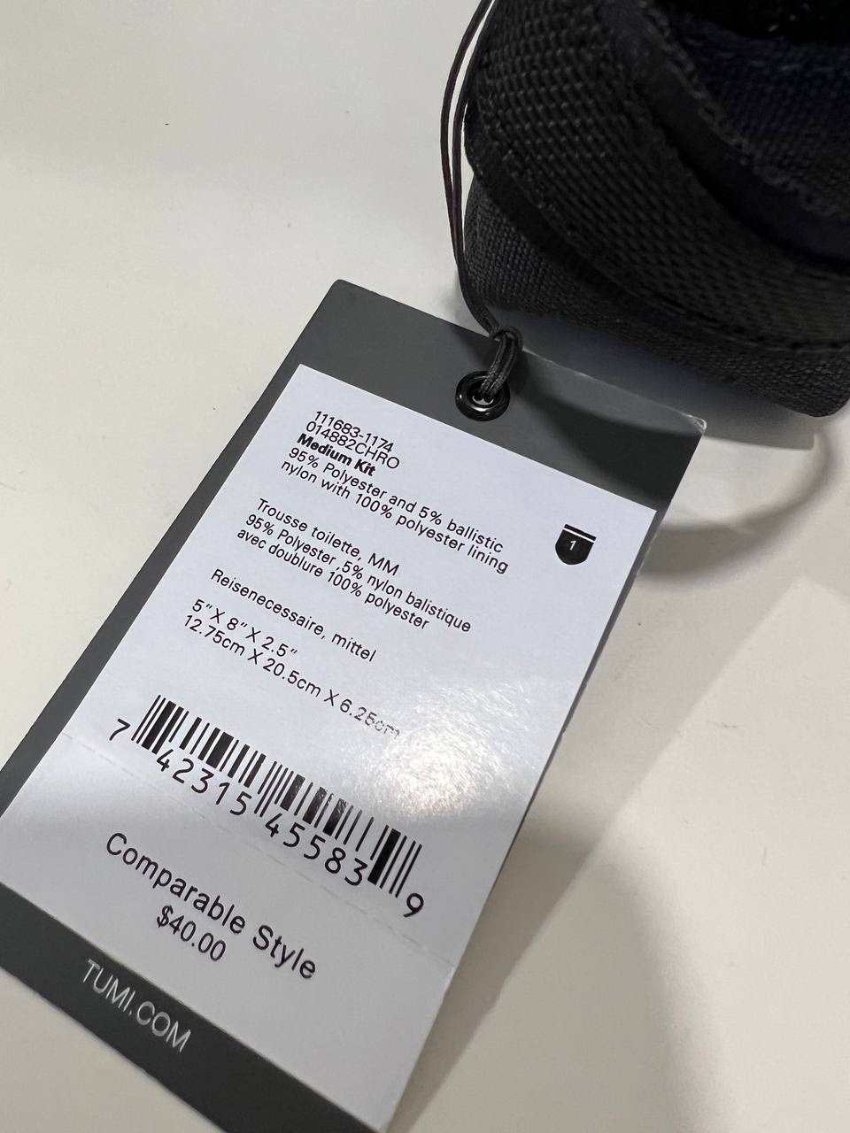 Tumi Medium Kit in Chrome – Exclusively USA