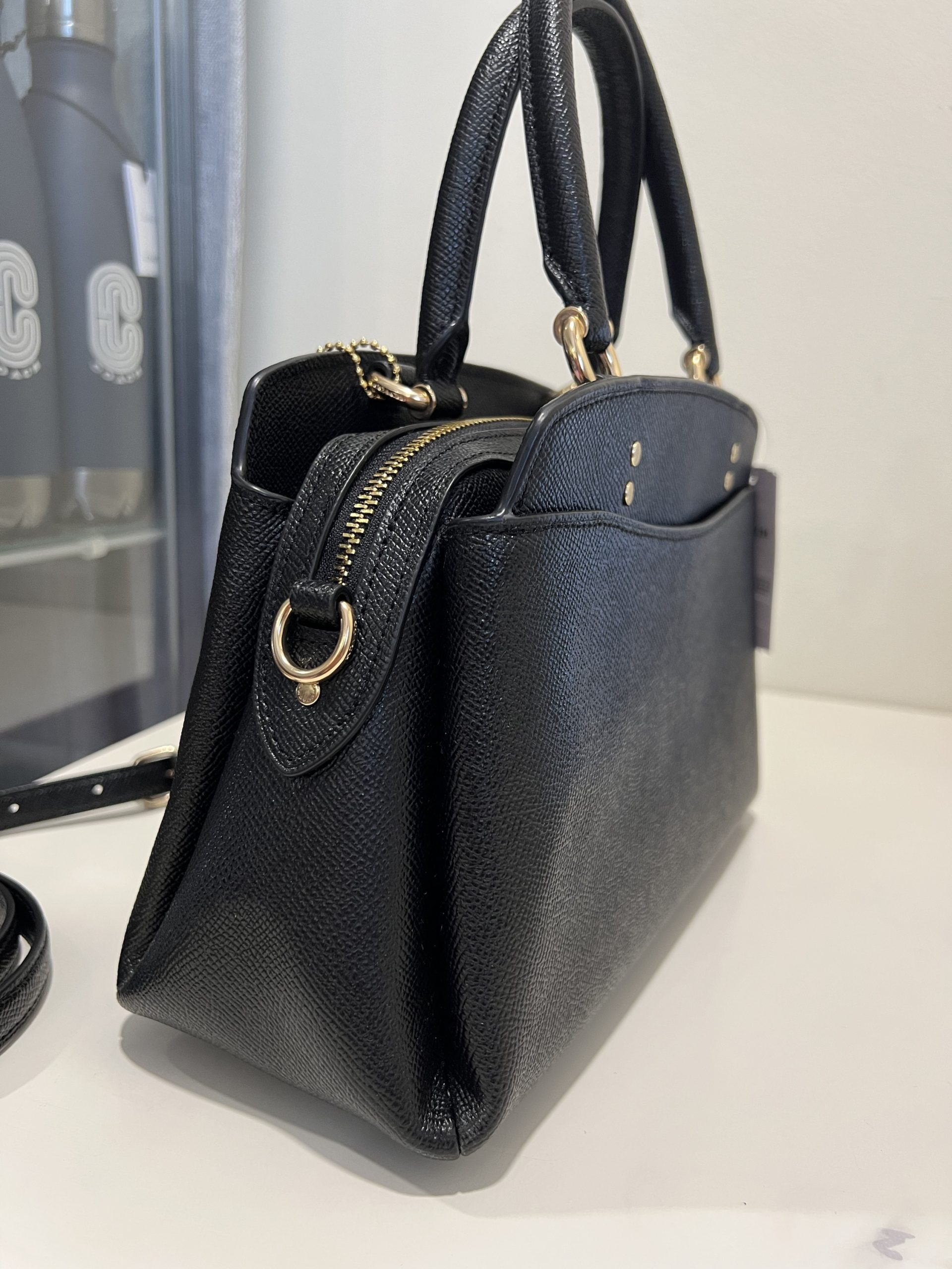 Coach Mini Lillie Carryall in Black – Exclusively USA