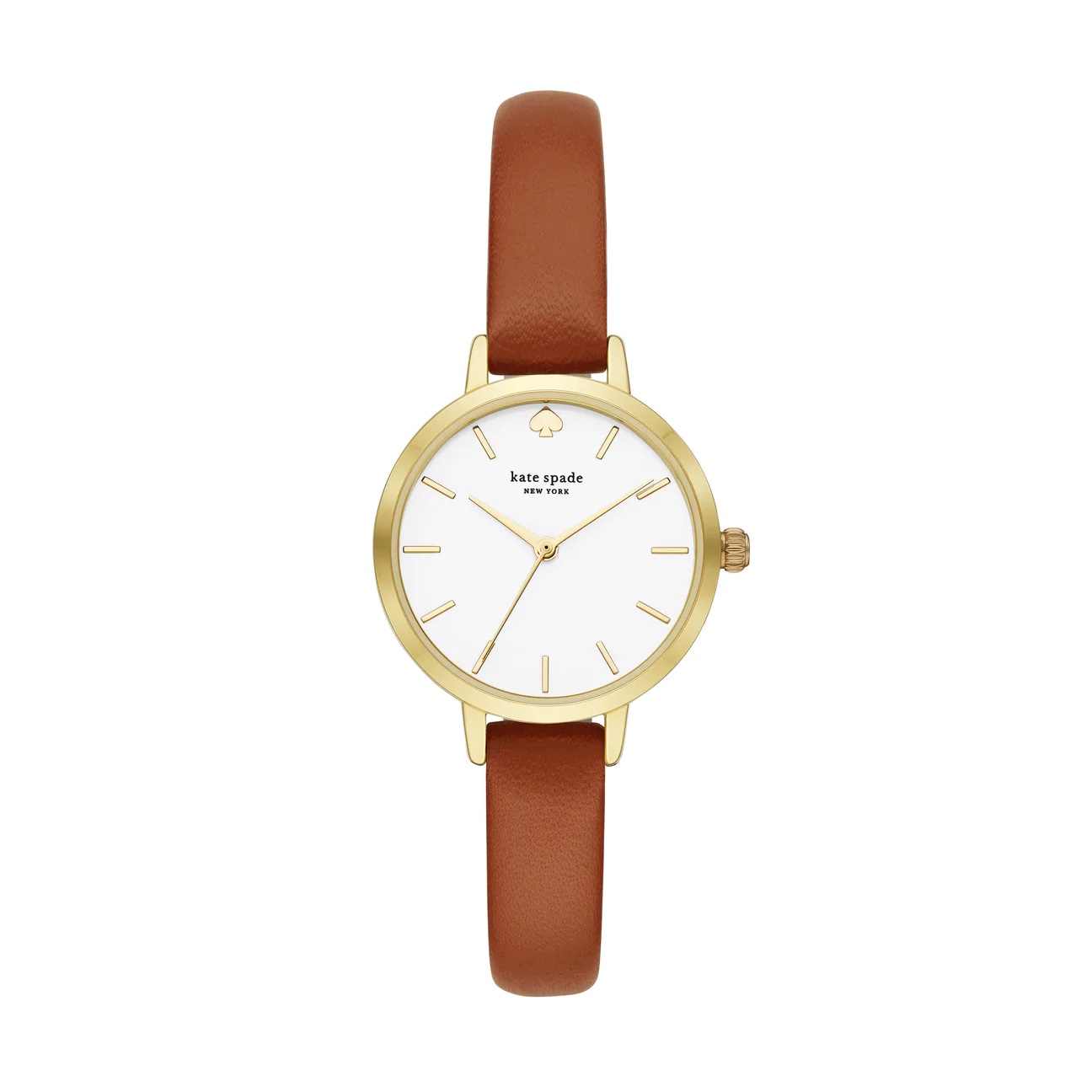 Kate Spade Women’s Metro Three-Hand Gold-Tone Alloy Watch KSW9006 ...