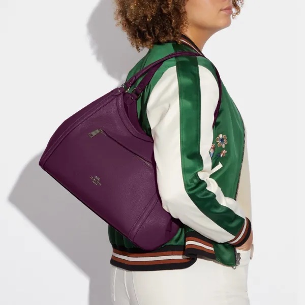 Coach Kristy Shoulder Bag in Boysenberry – Exclusively USA