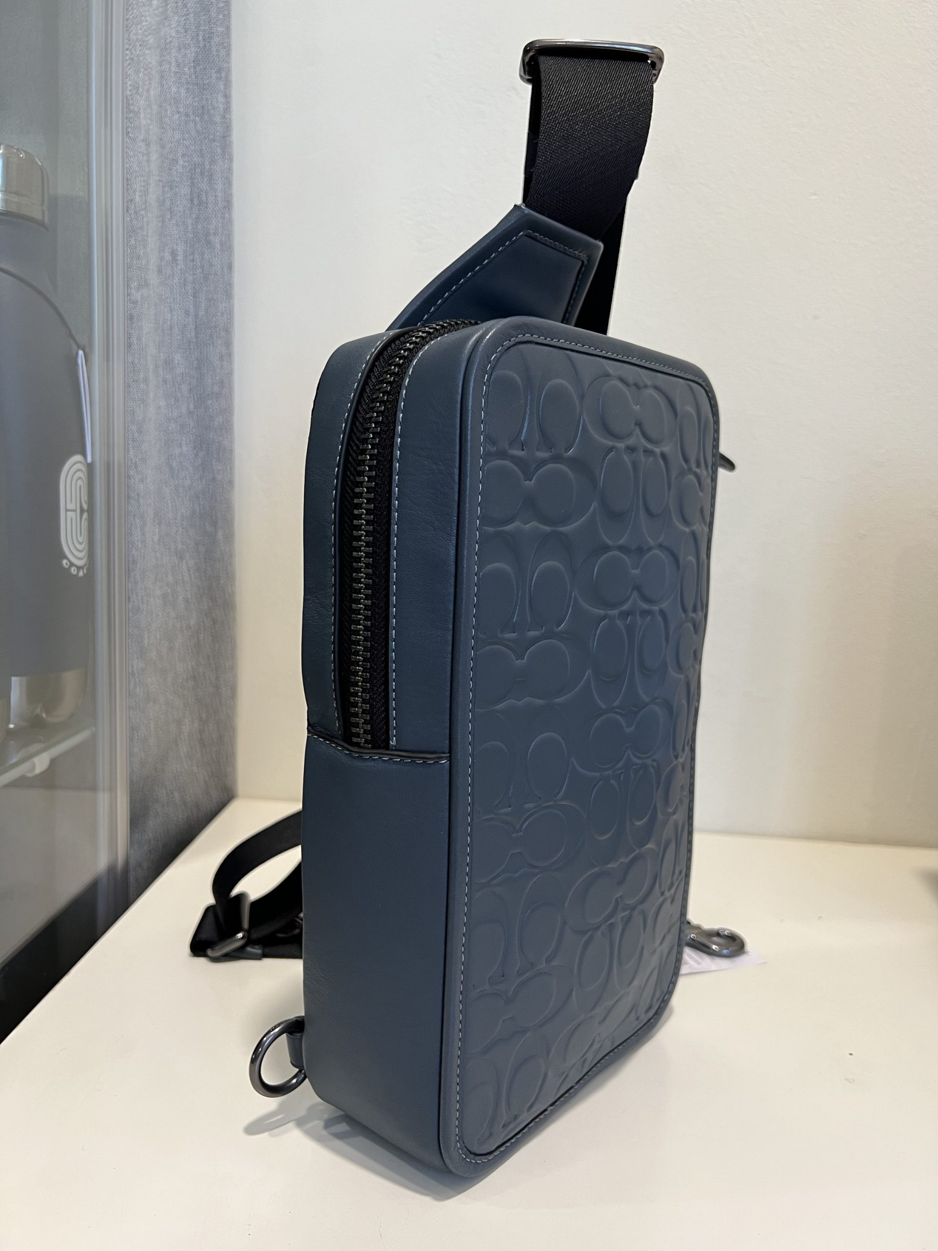 Coach Men Sullivan Pack In Signature Leather in Denim – Exclusively USA