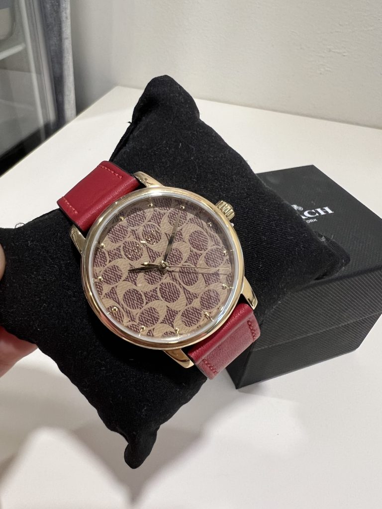 Coach Grand Women’s Watch in Red , 36mm – Exclusively USA