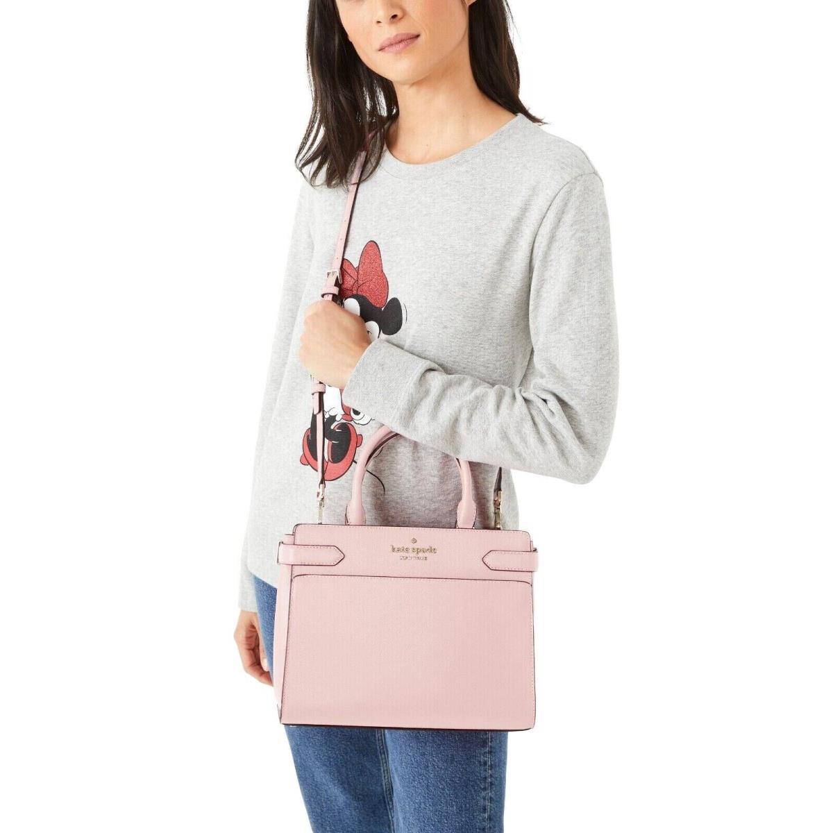 Kate Spade Staci Medium Satchel in Chalk Pink – Exclusively USA