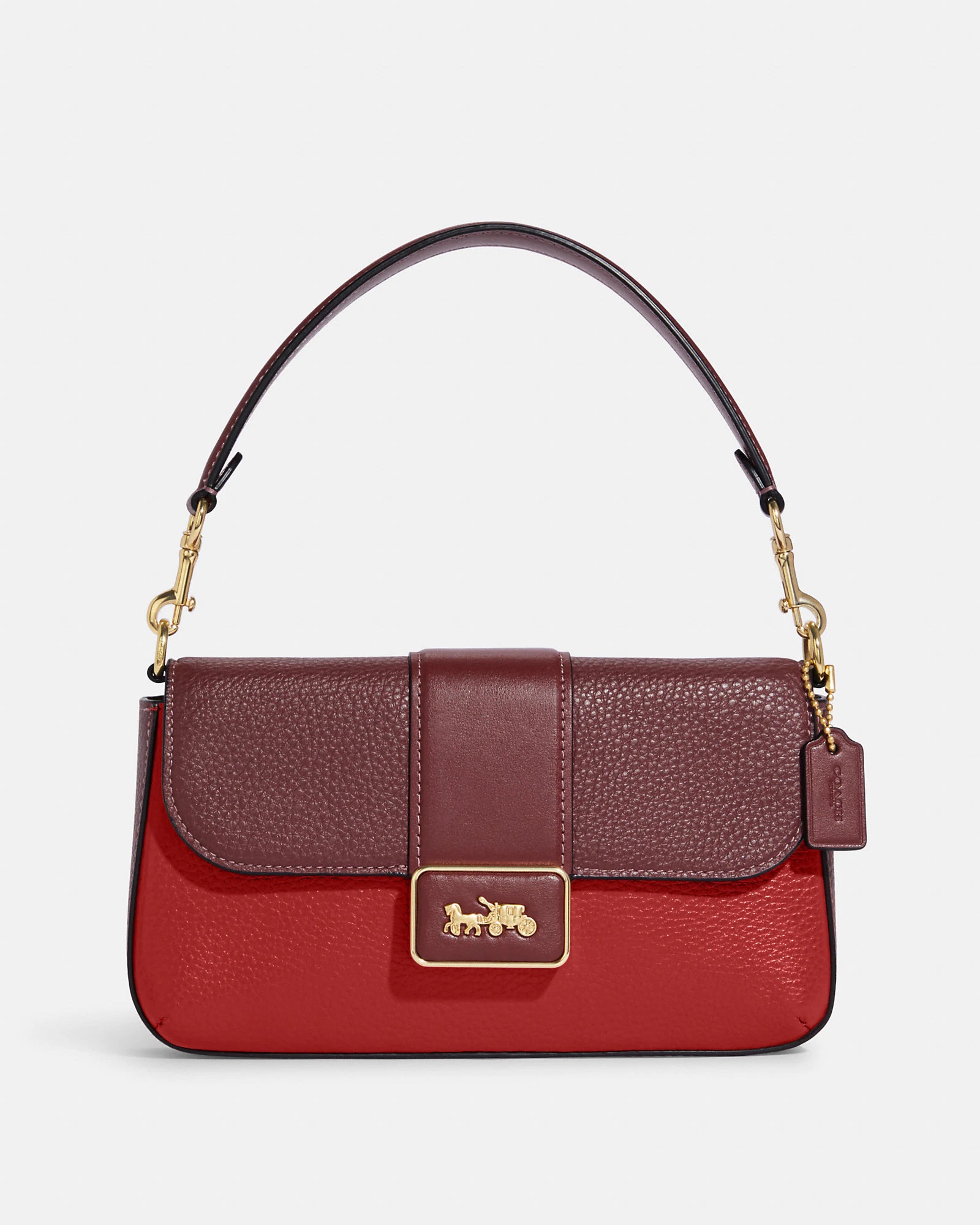 Coach Mini Grace Crossbody In Colorblock Red Apple Multi – Exclusively USA