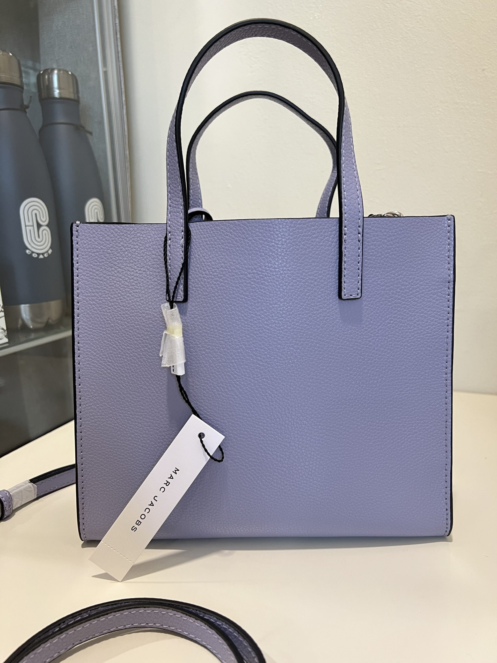 Marc Jacobs Mini Grind Tote Bag in Languid Lavender – Exclusively USA
