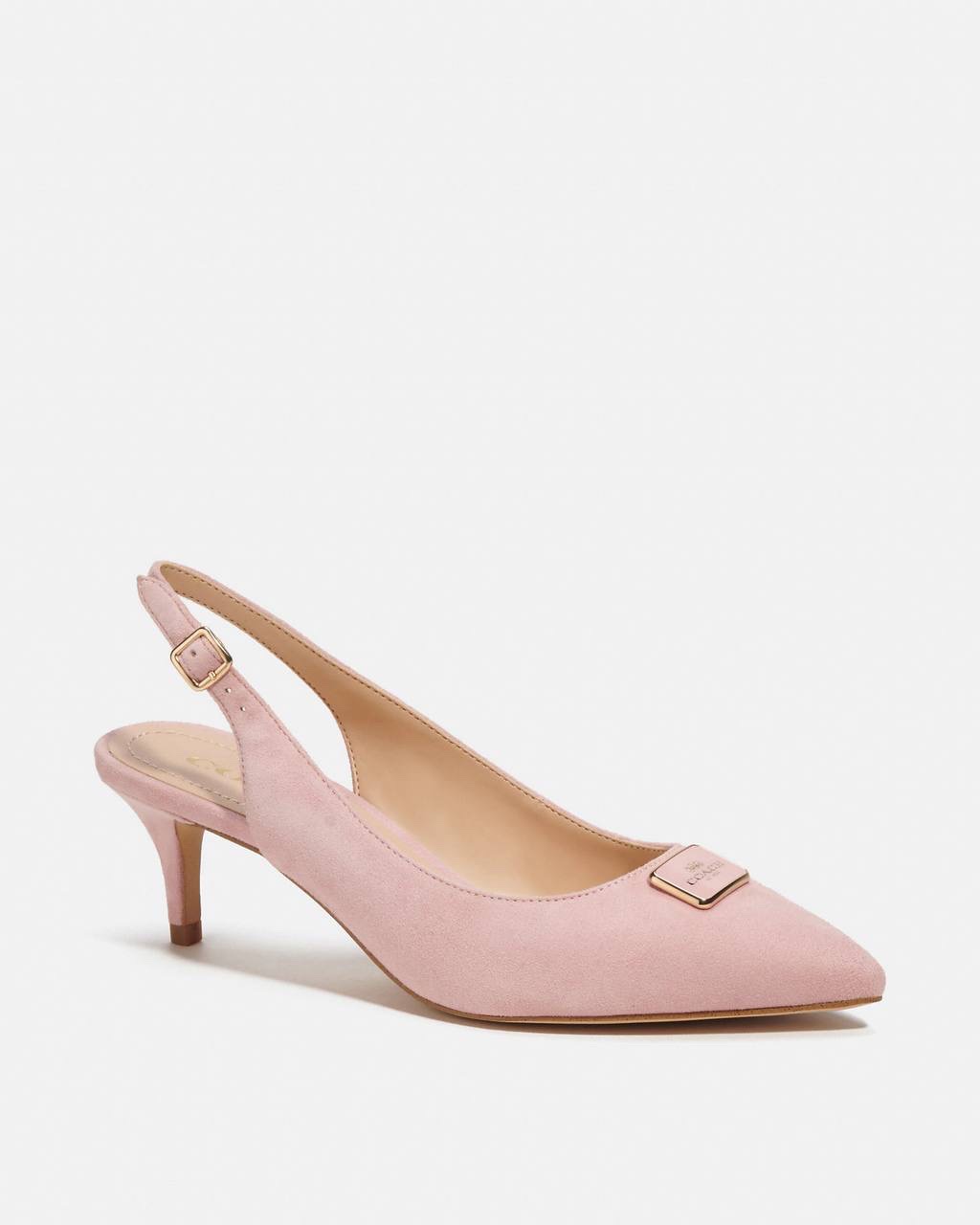 Coach Jillian Suede Slingback Shoes in Powder Pink (Size US10 ...