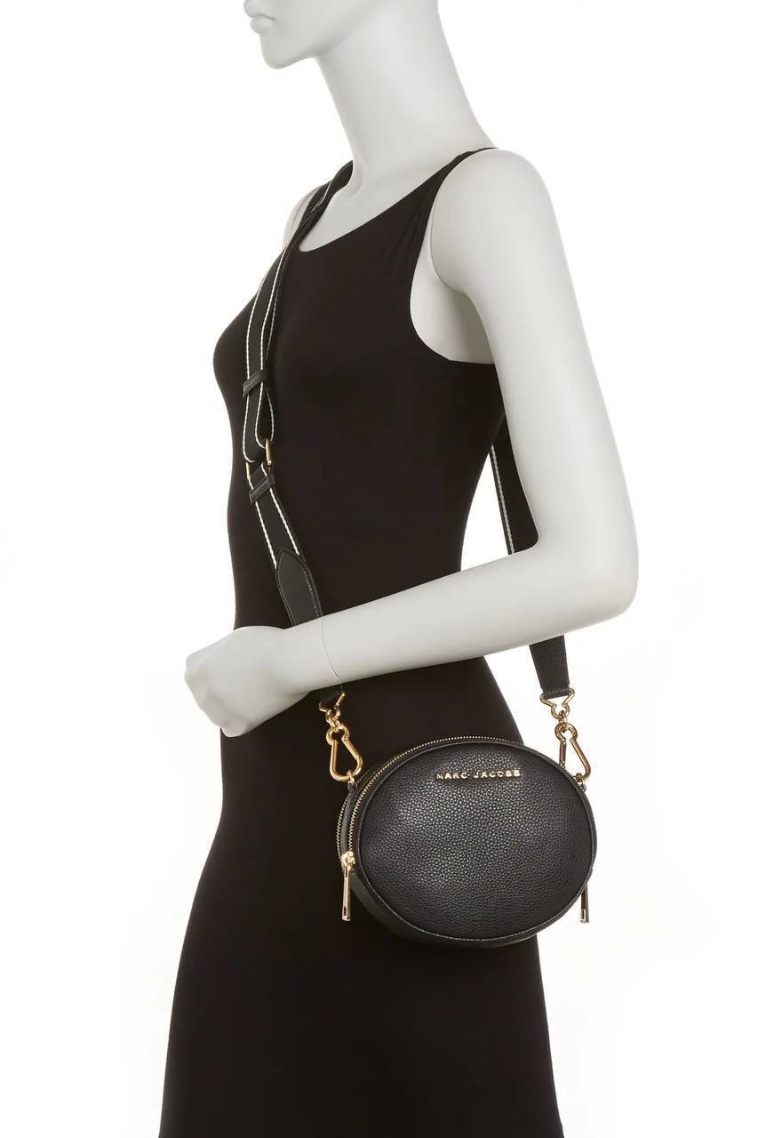 [CLEARANCE] Marc Jacobs Rewind Oval Crossbody in Black – Exclusively USA