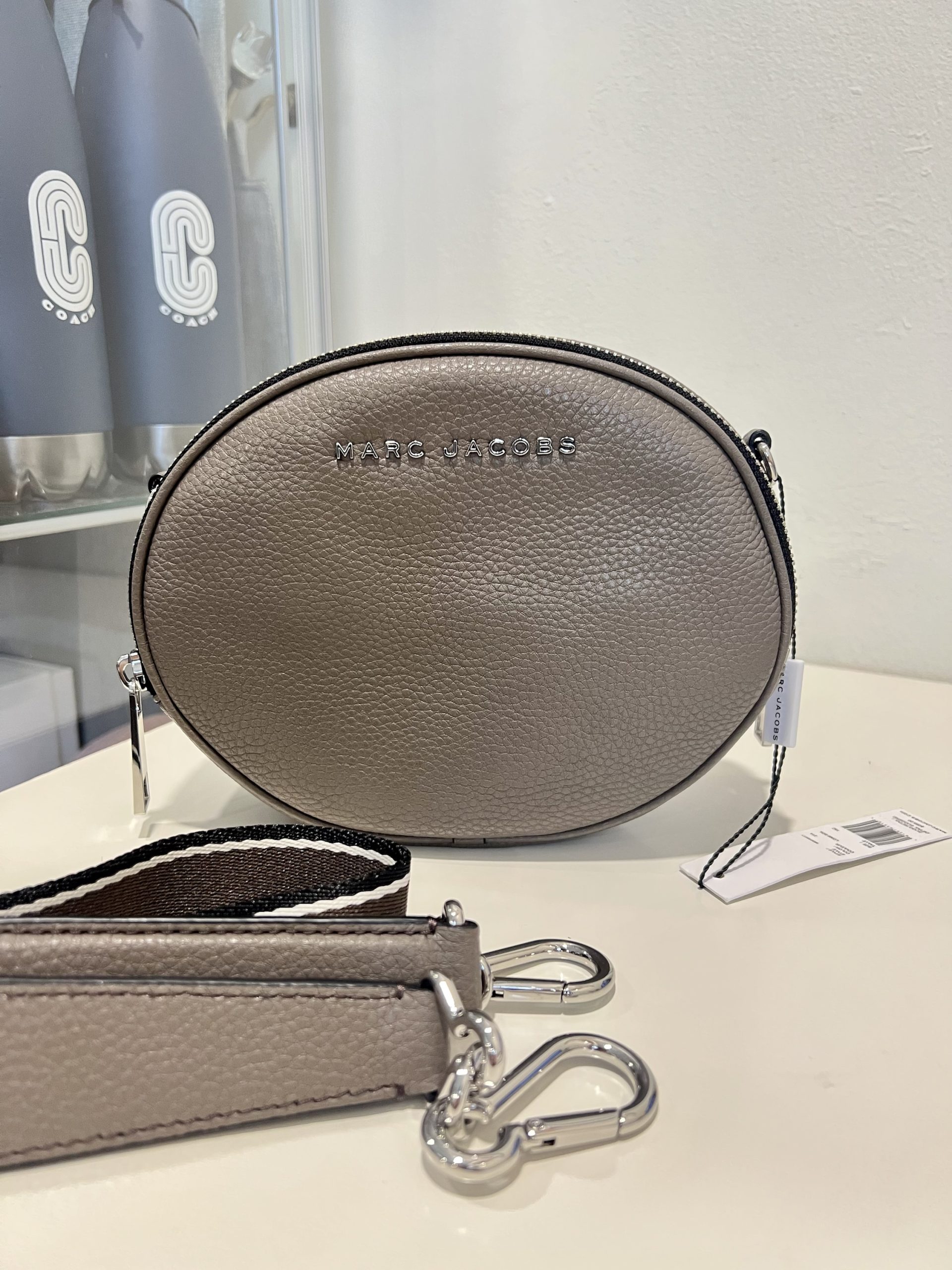 [CLEARANCE] Marc Jacobs Rewind Oval Crossbody in Loam Soil ...