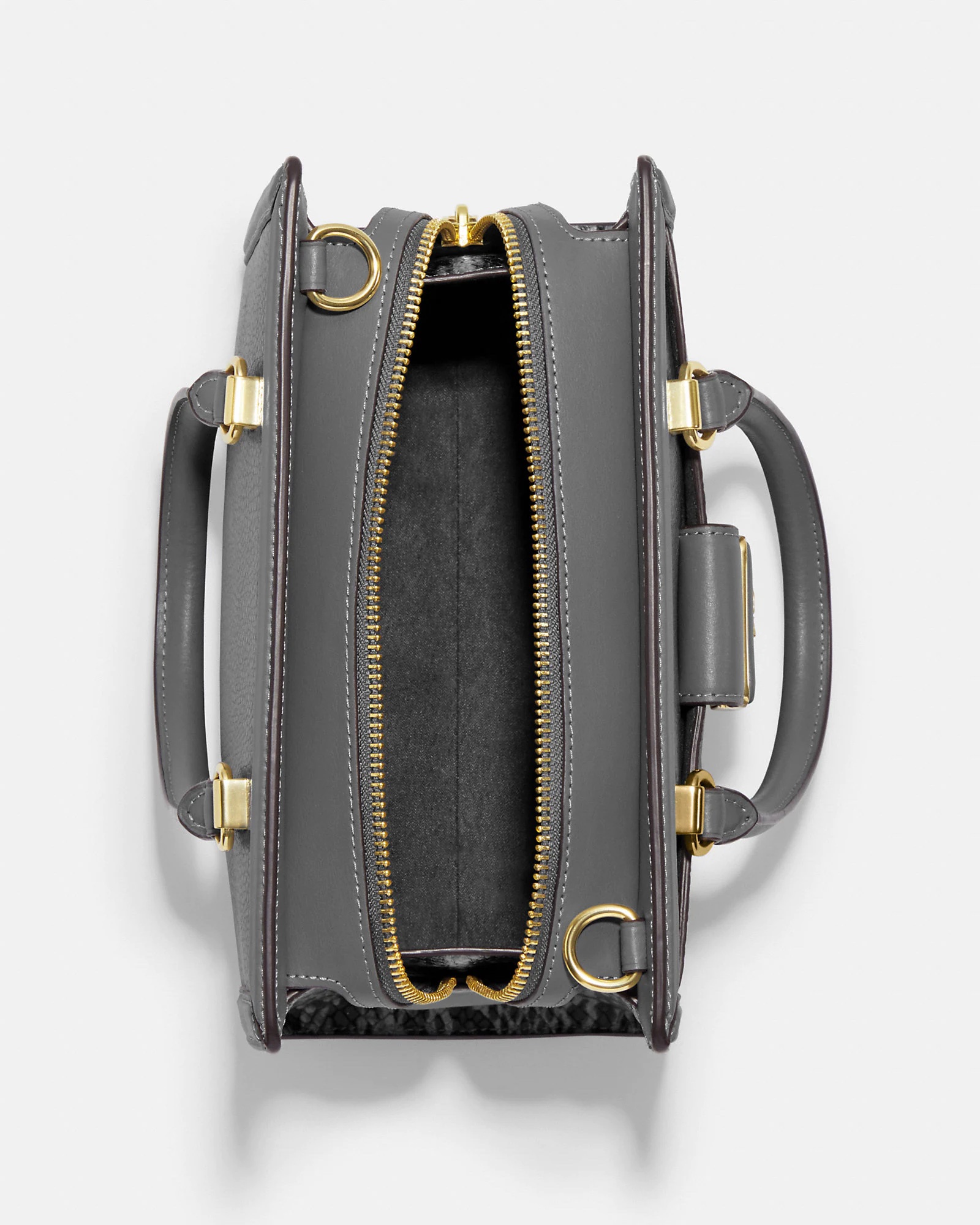Coach Grace Carryall in Granite – Exclusively USA
