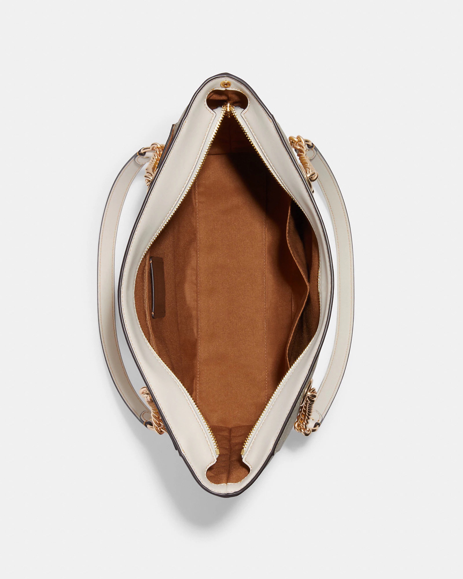 Coach Cammie Chain Tote In Signature Canvas With Floral Cluster Print ...