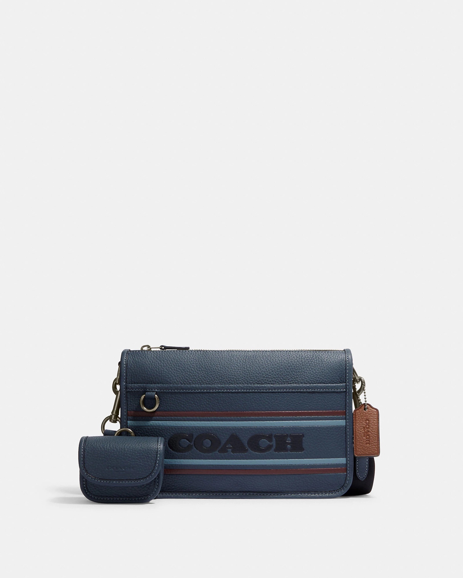 Coach Heritage Convertible Crossbody With Coach Stripe – Exclusively USA
