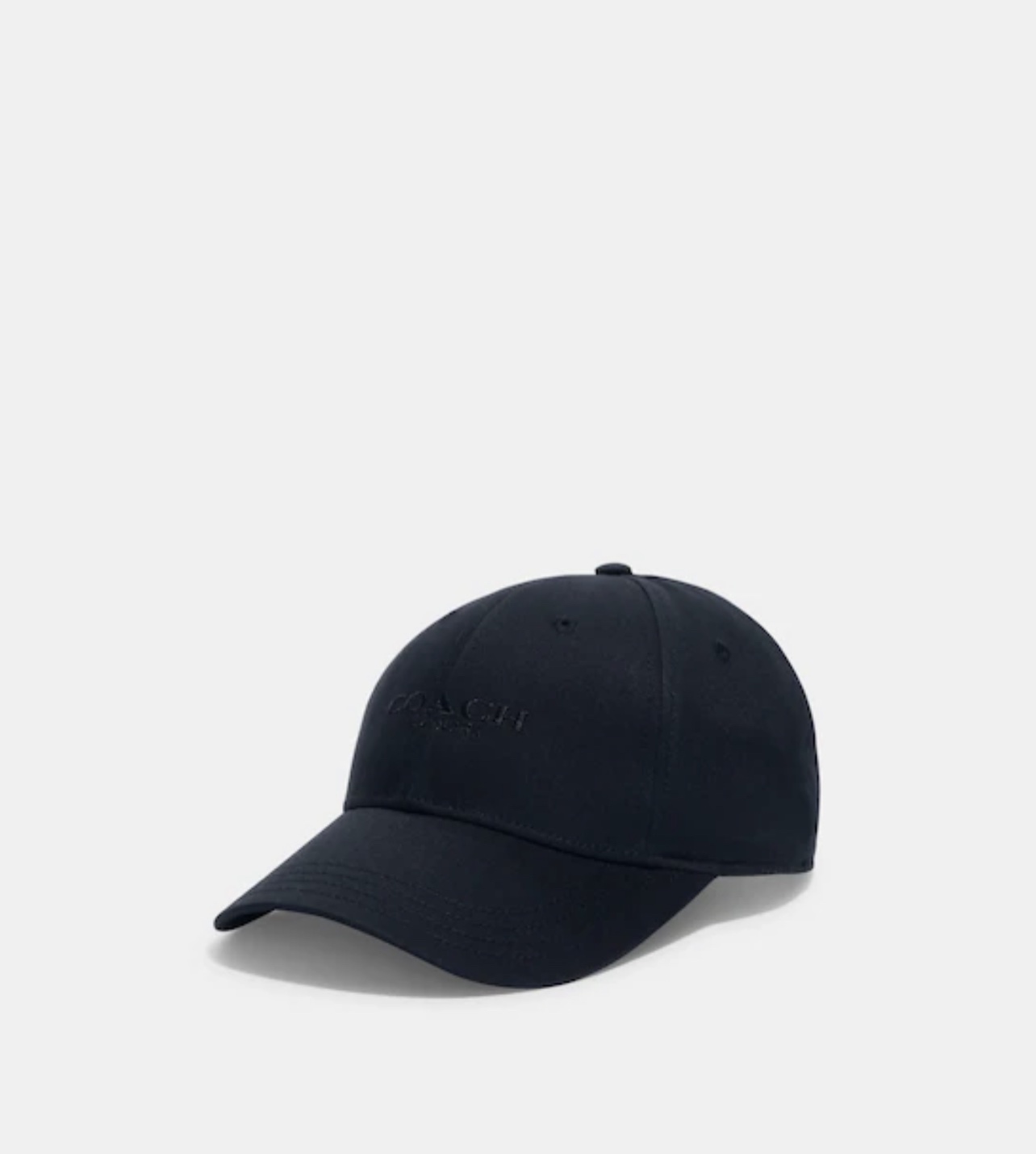 Coach Embroidered Baseball Hat in Navy – Exclusively USA