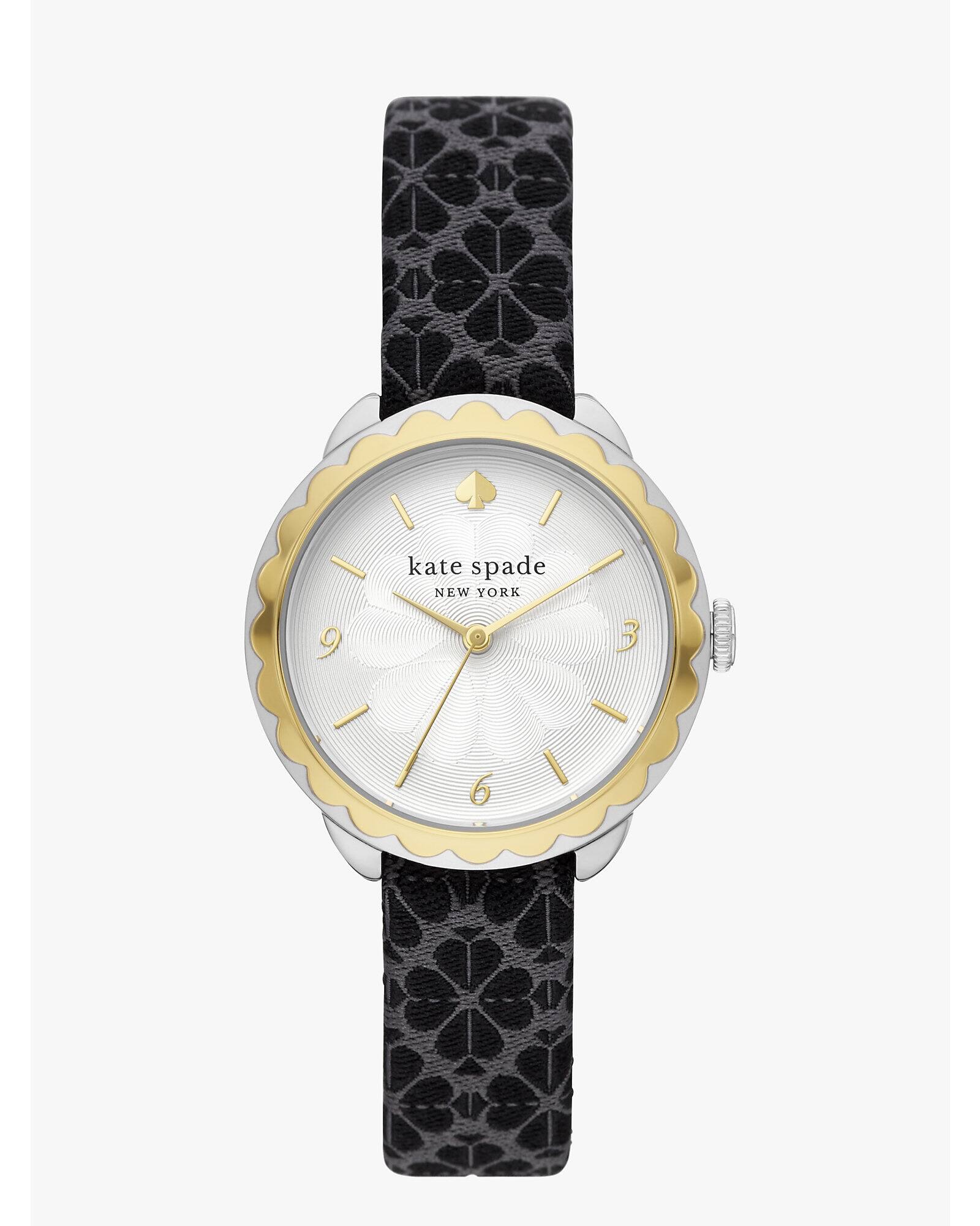 Kate Spade Morningside Spade Flower Jacquard Watch – Exclusively USA